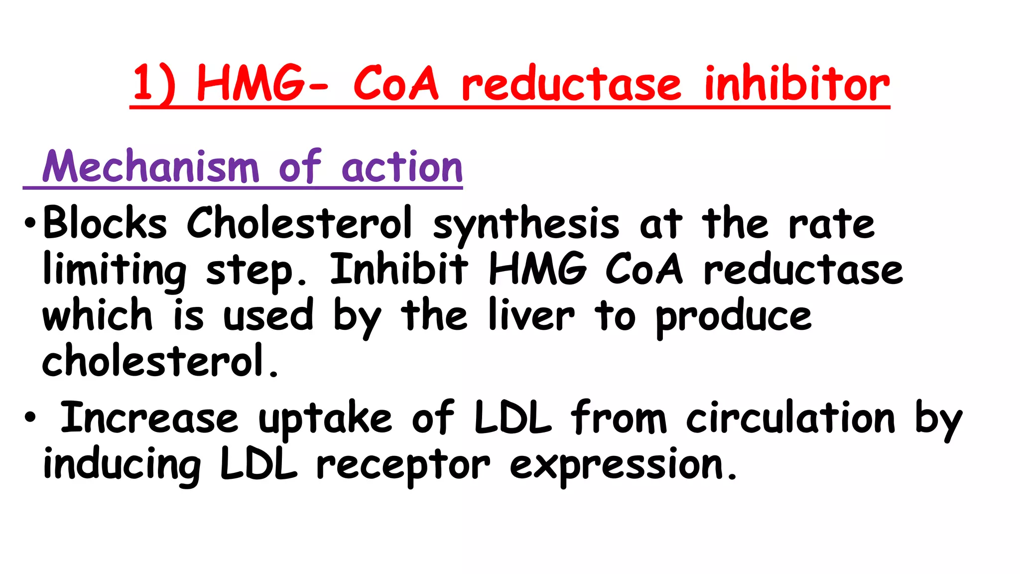 Lipid modifying drug dr. tariqul | PPTX