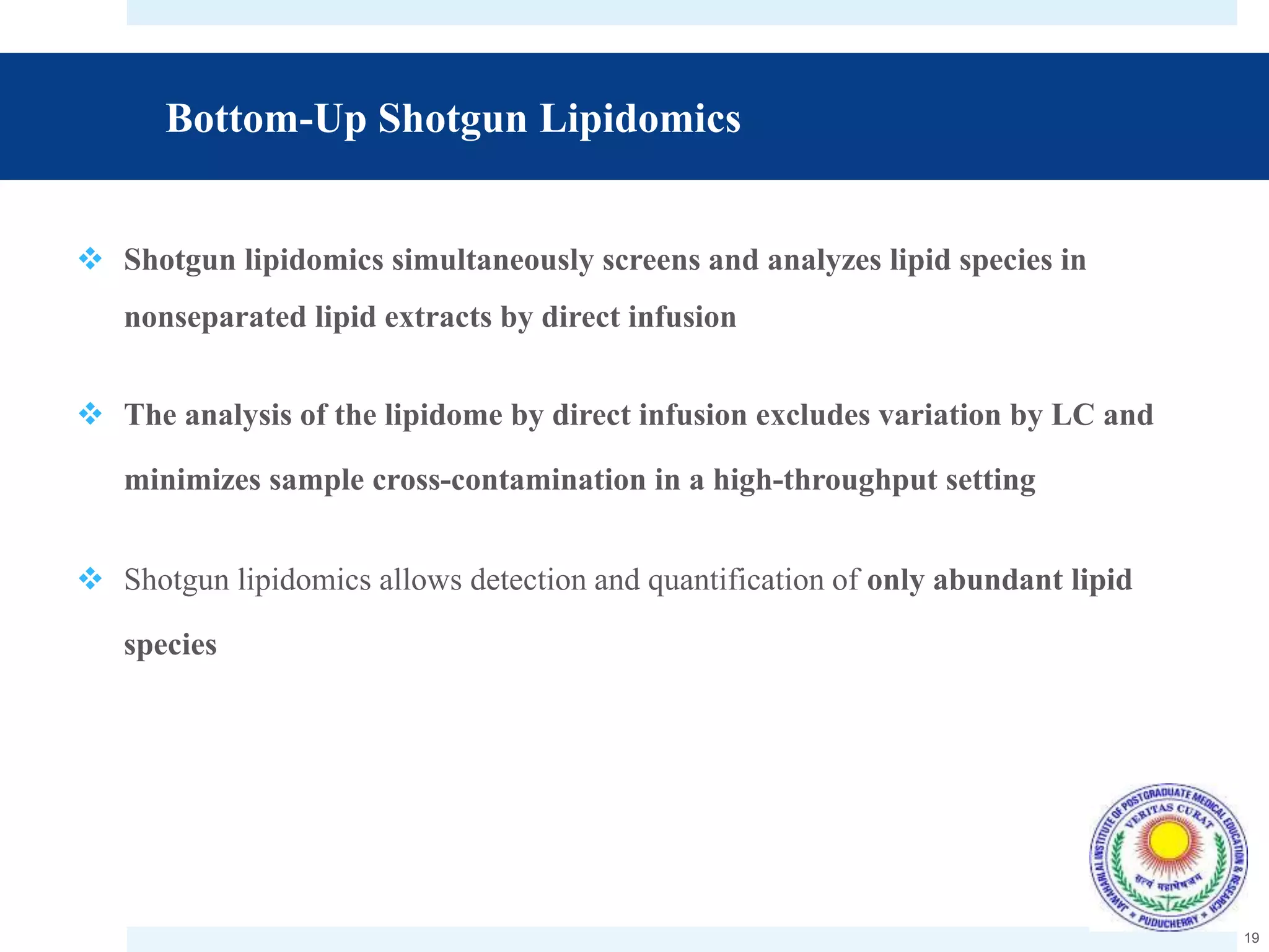 Lipidomics and Cardiovascular diseases | PPTX