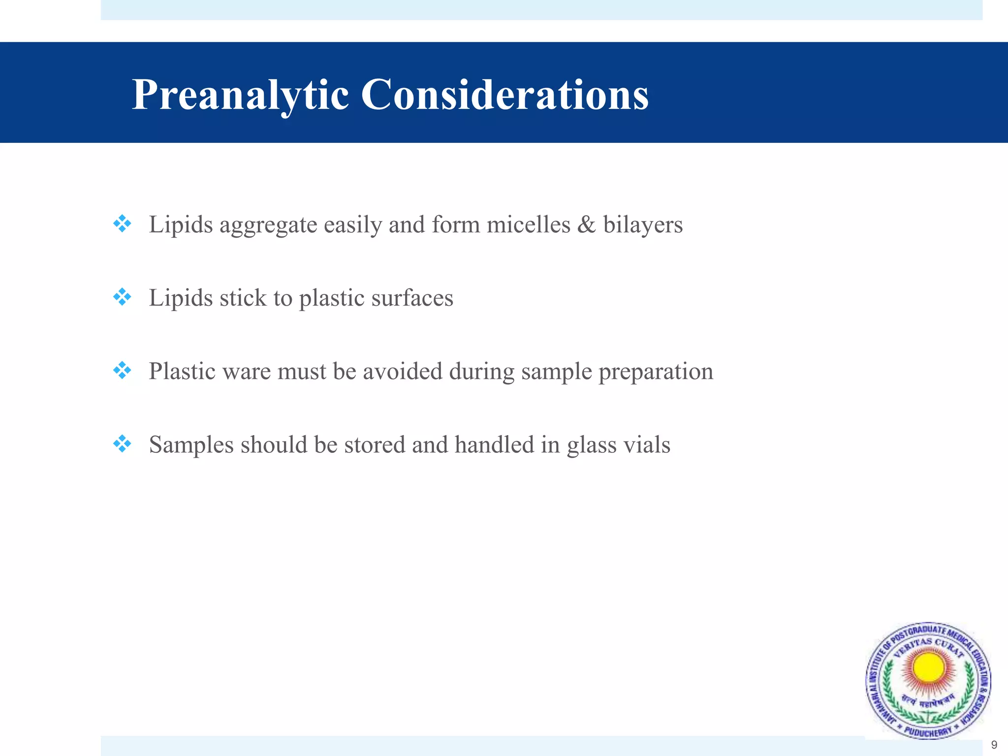 Lipidomics and Cardiovascular diseases | PPTX
