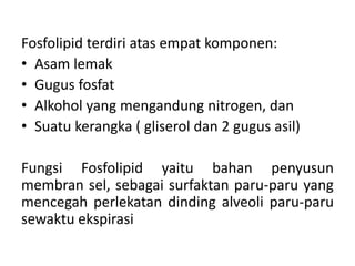 Lipid pada membran sel | PPTX