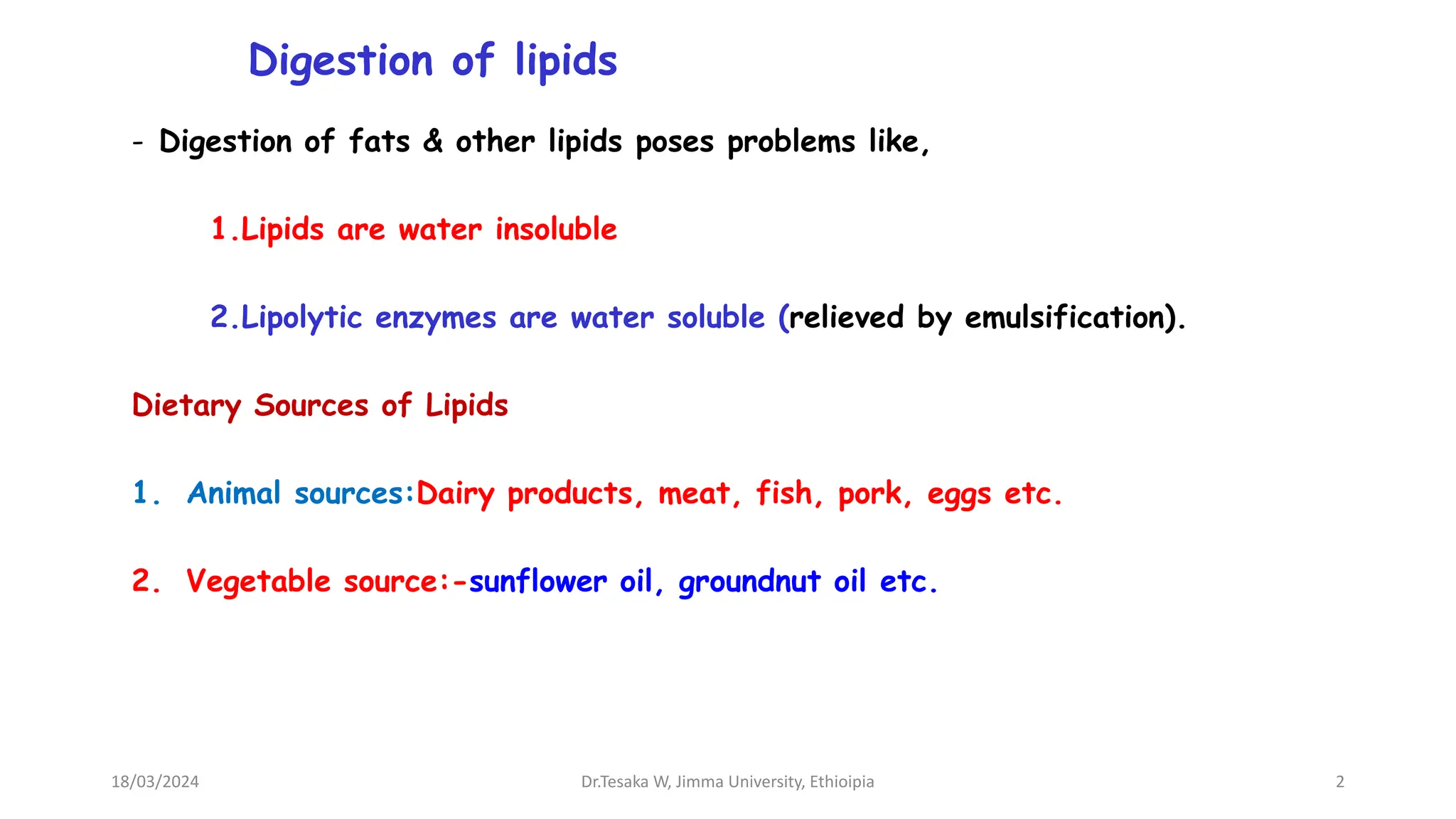 Lipid part-II.pptx assignment for biochemistry | PPT