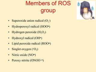 ROS ANTIOXIDENTS | PPT