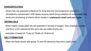 LIPIDS PRESENTATION | PPT