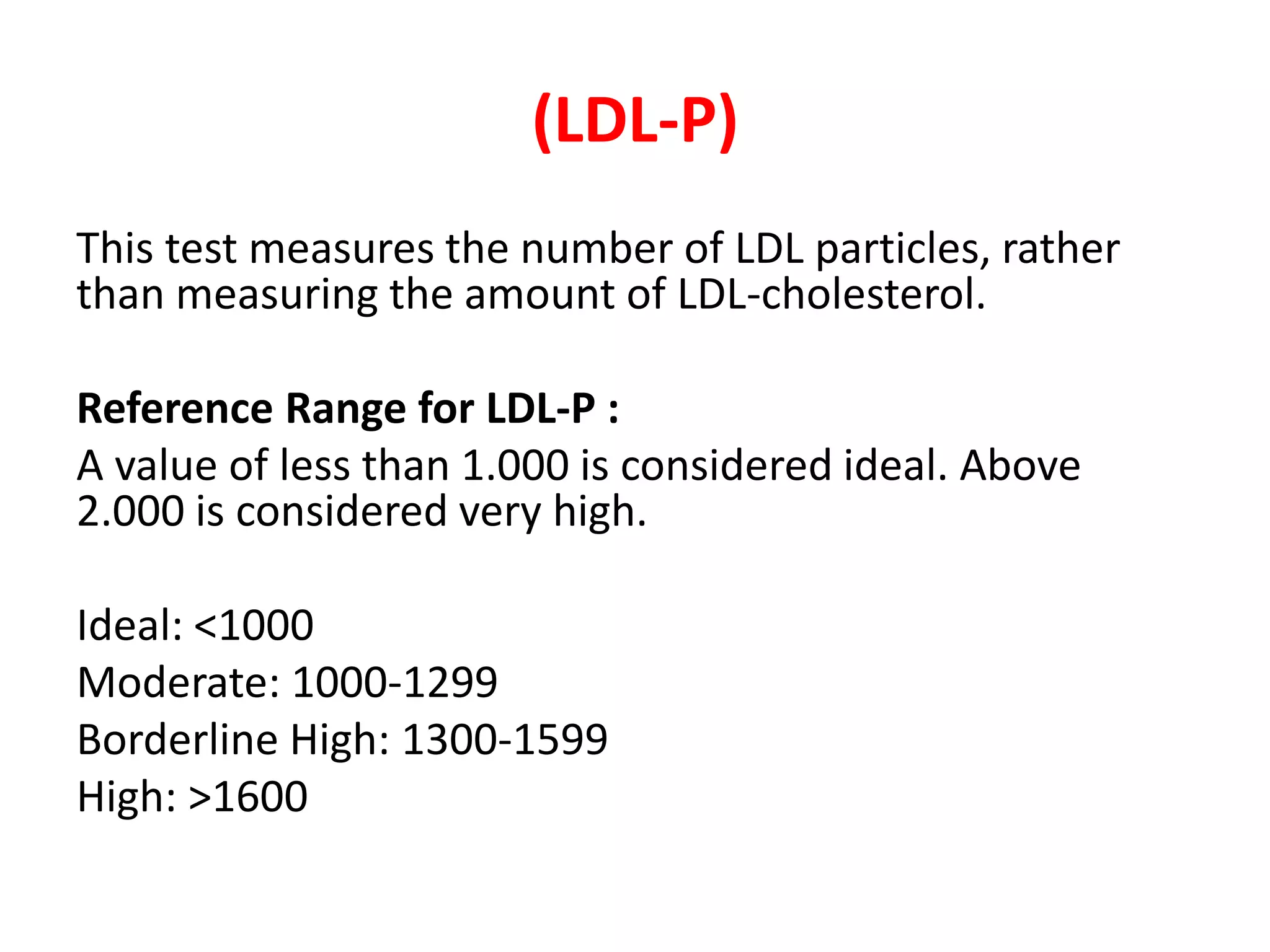 Lipidprofile | PDF