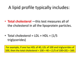 Lipidprofile | PDF