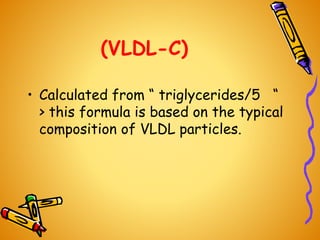 Lipid profile | PPTX