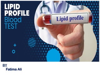 Lipid Profile Laboratory report power point | PPTX