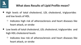 Lipid profile test | ODP
