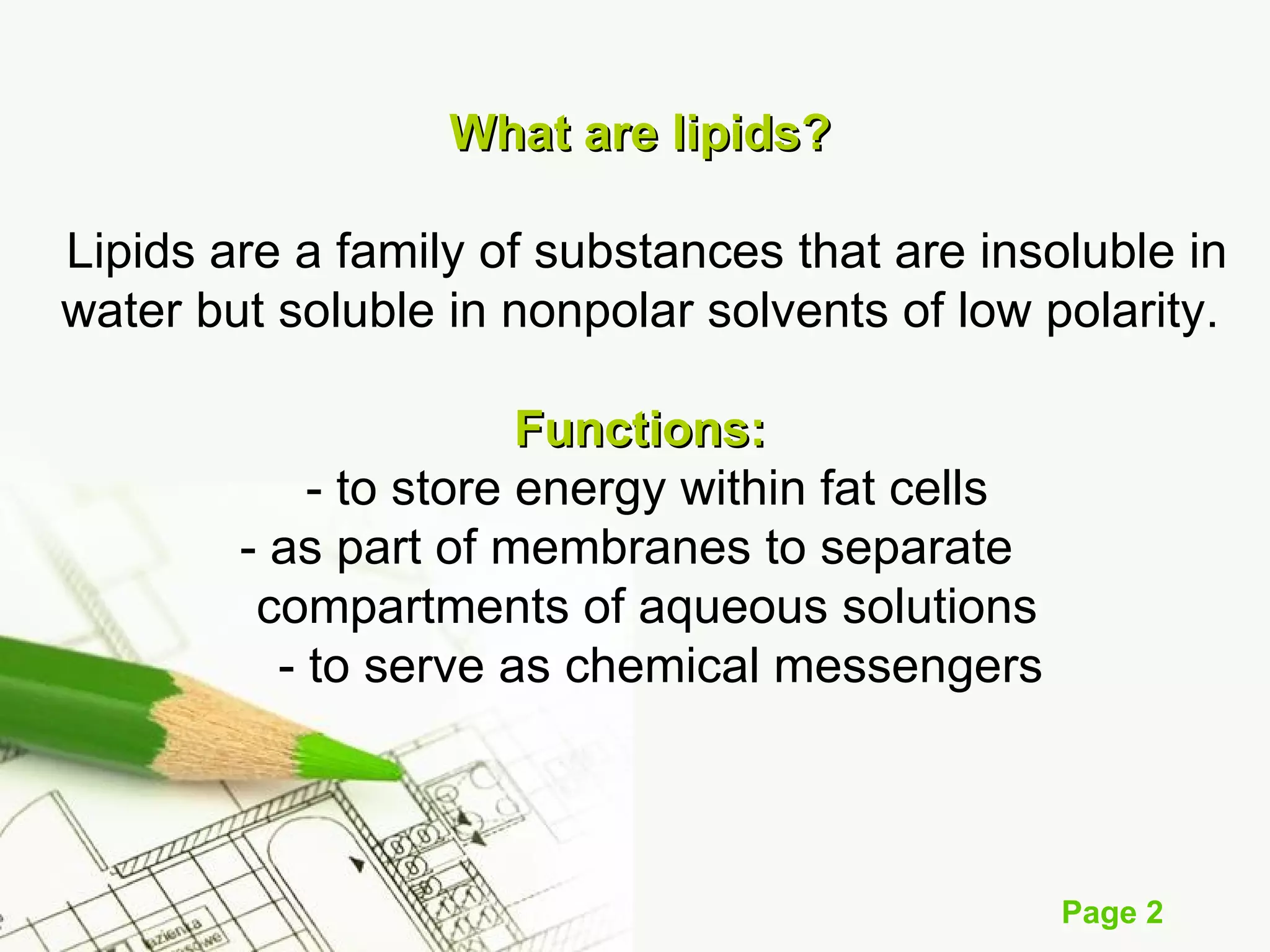 Lipids | PPT