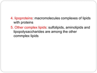 Lipids | PPTX