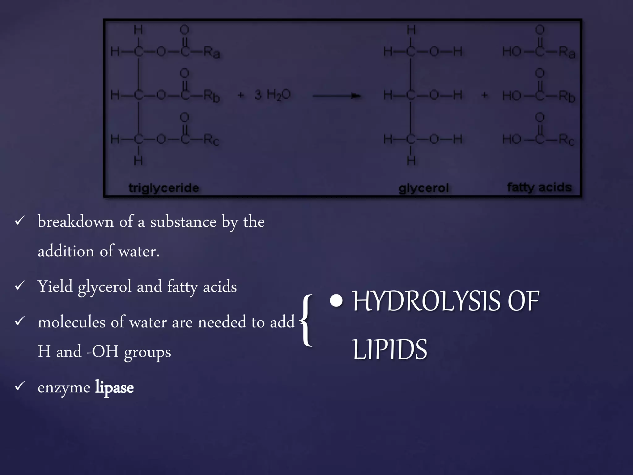 Biochemical properties of Lipids | PPTX
