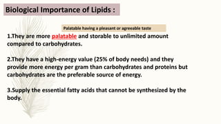 Lipids | PPTX