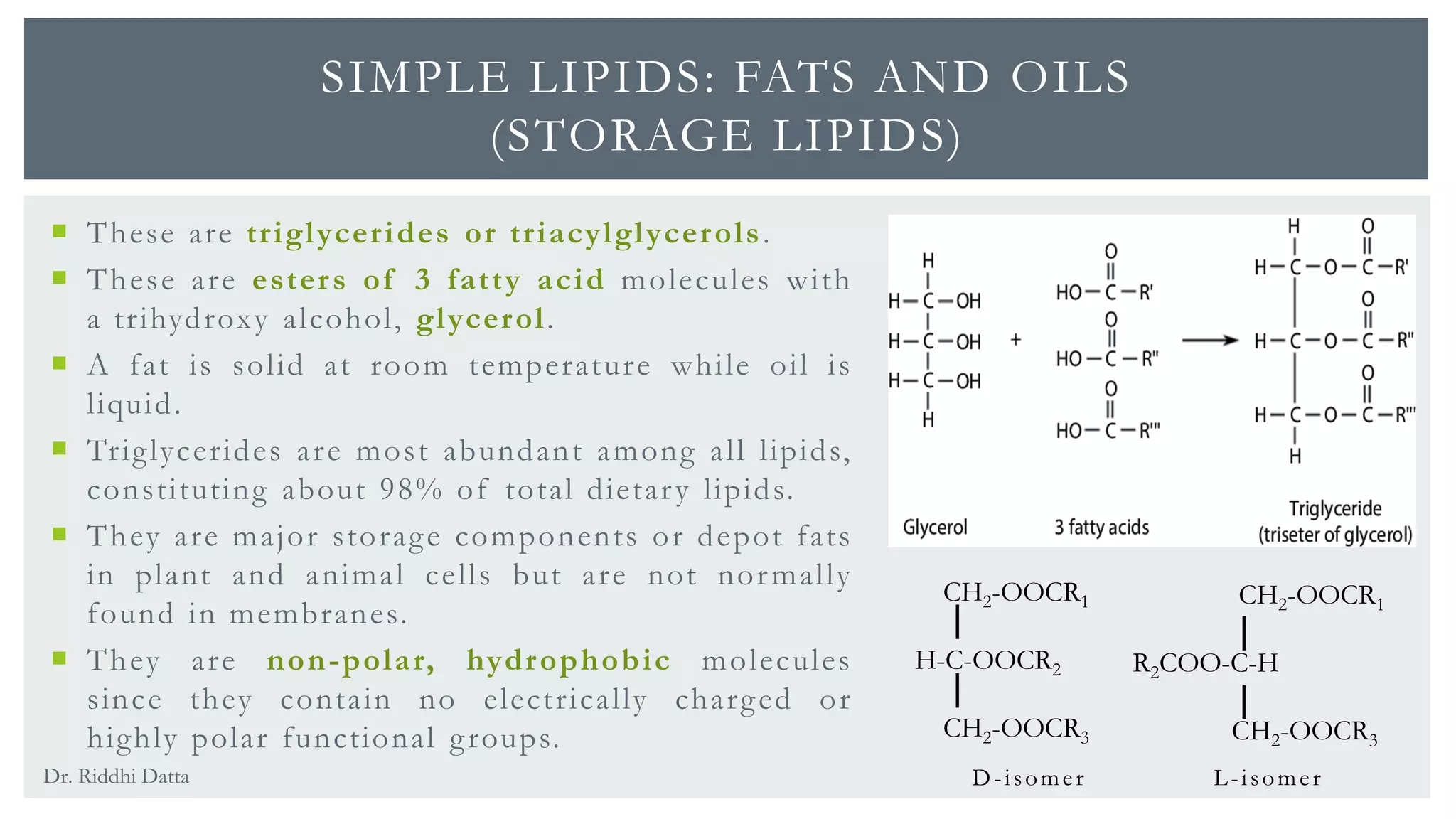 Basics of Lipid Biochemistry | PPTX