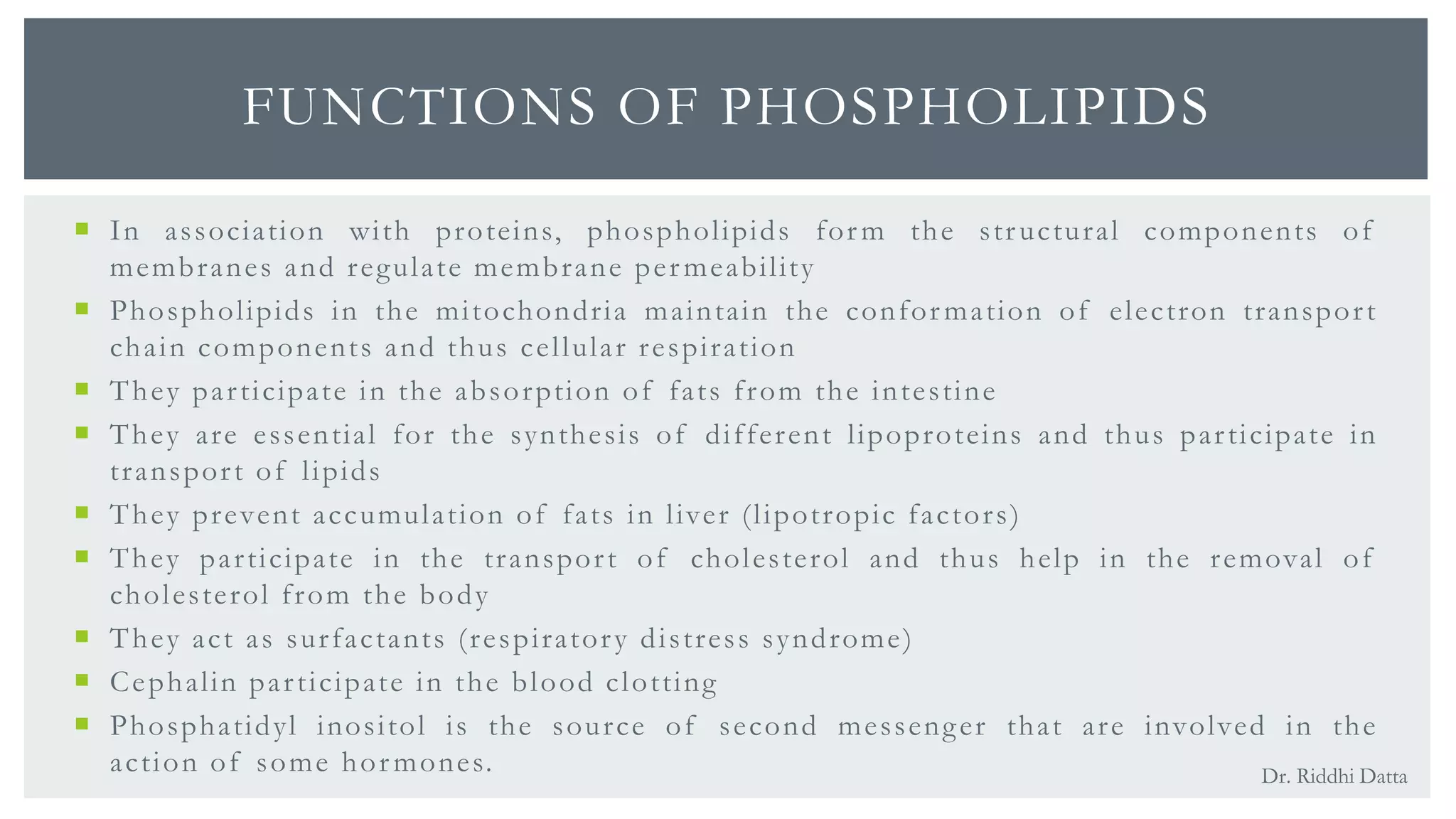 Basics of Lipid Biochemistry | PPTX