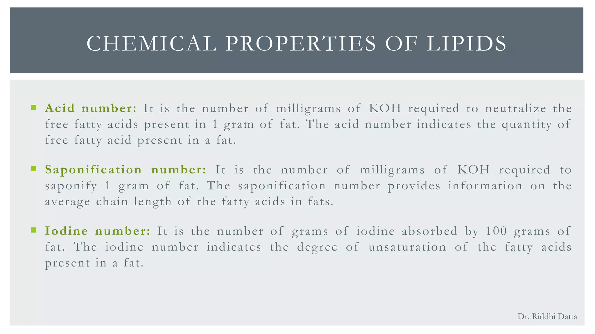 Basics of Lipid Biochemistry | PPTX