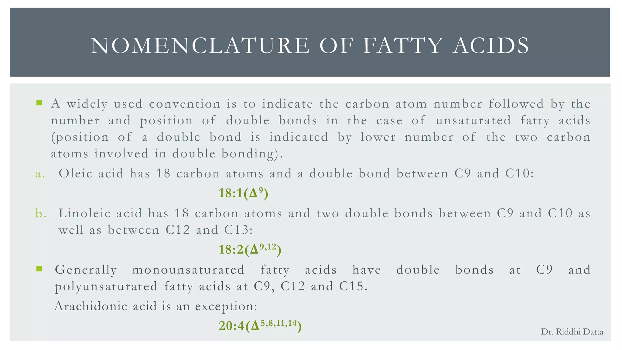 Basics of Lipid Biochemistry | PPTX