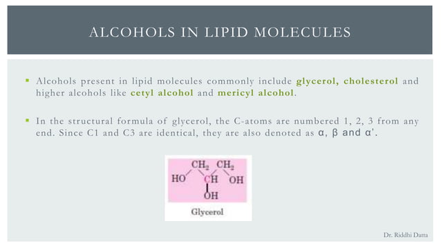 Basics of Lipid Biochemistry | PPTX