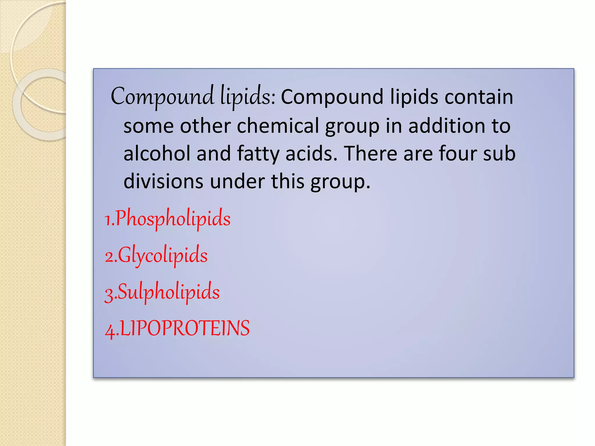 Lipids | PPTX