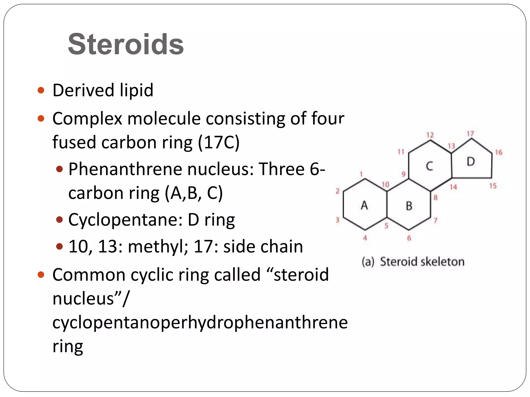 Lipids of physiologic significance | PPTX