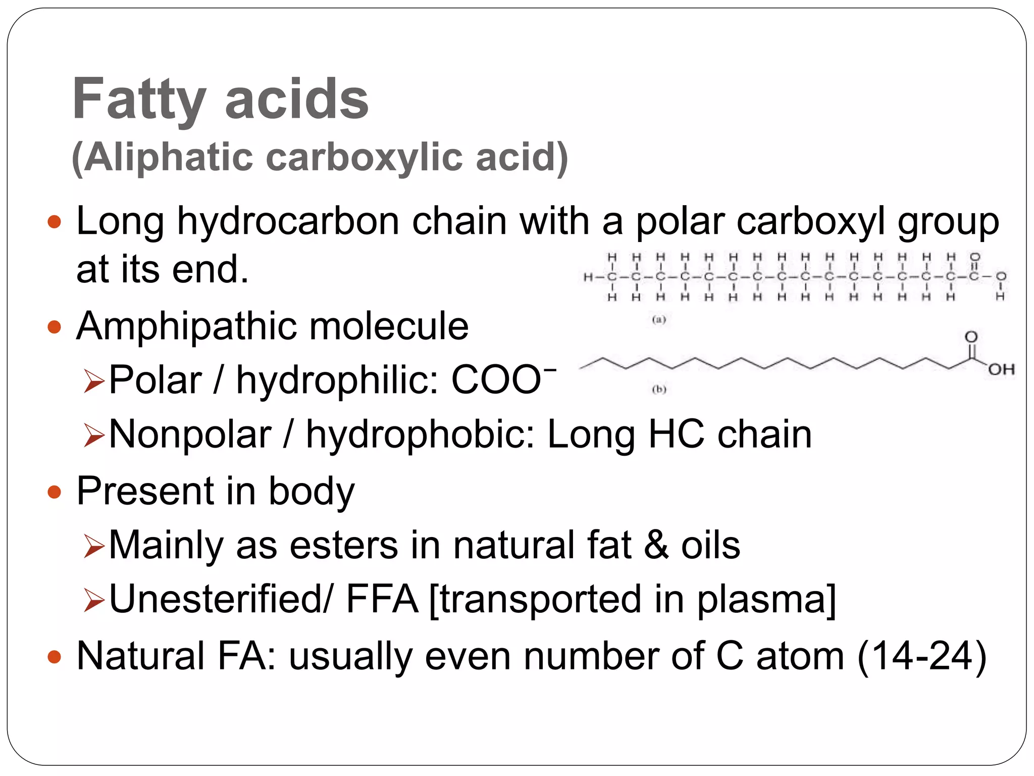 Lipids of physiologic significance | PPTX