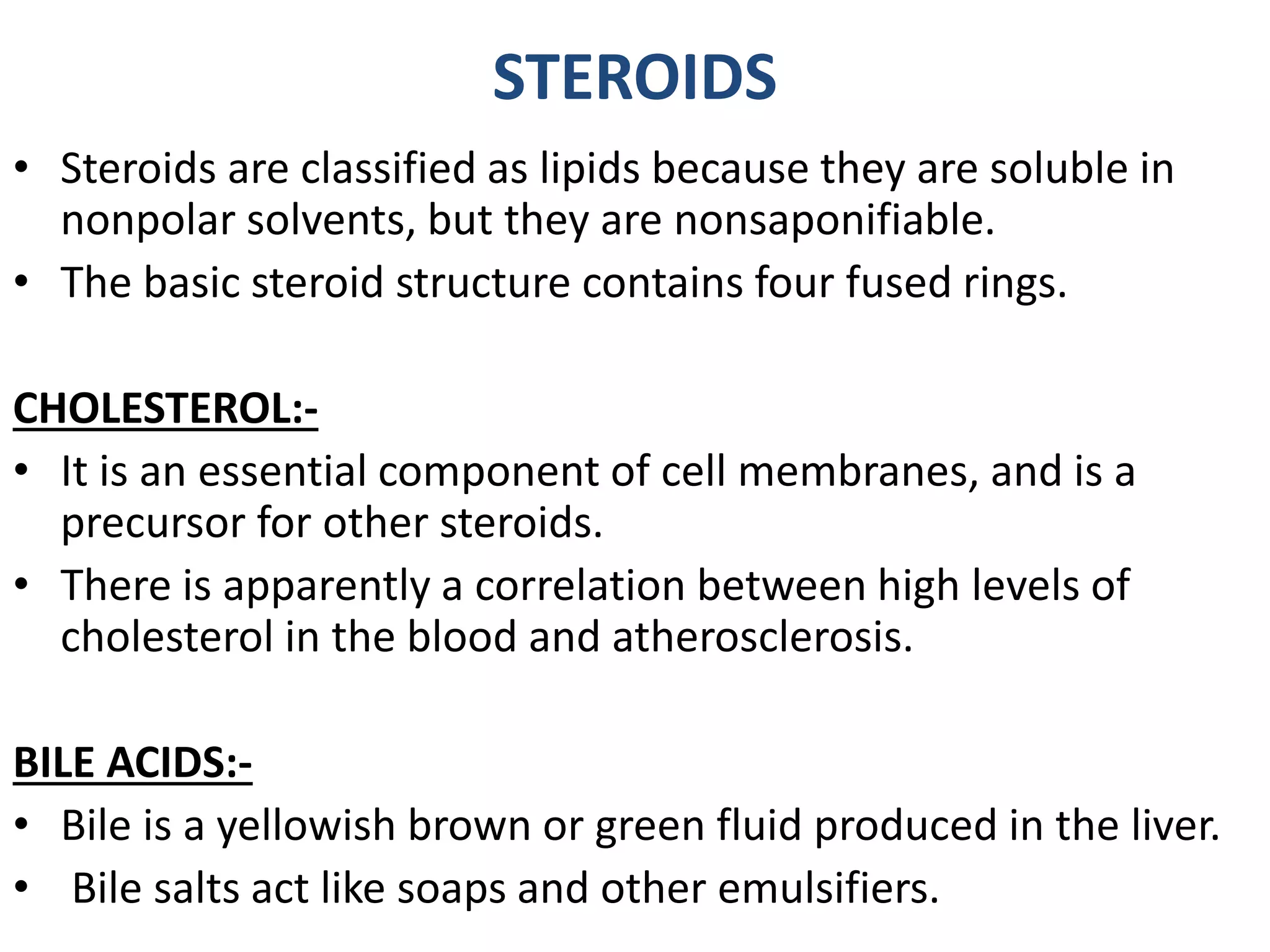 Lipids | PPTX