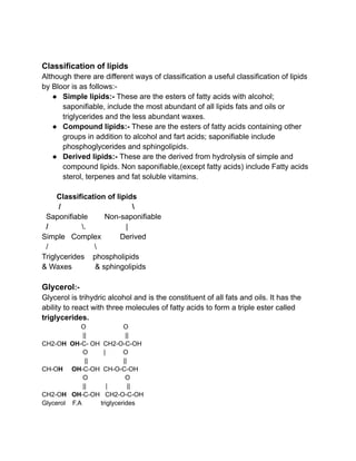 Lipids slideshare | PDF