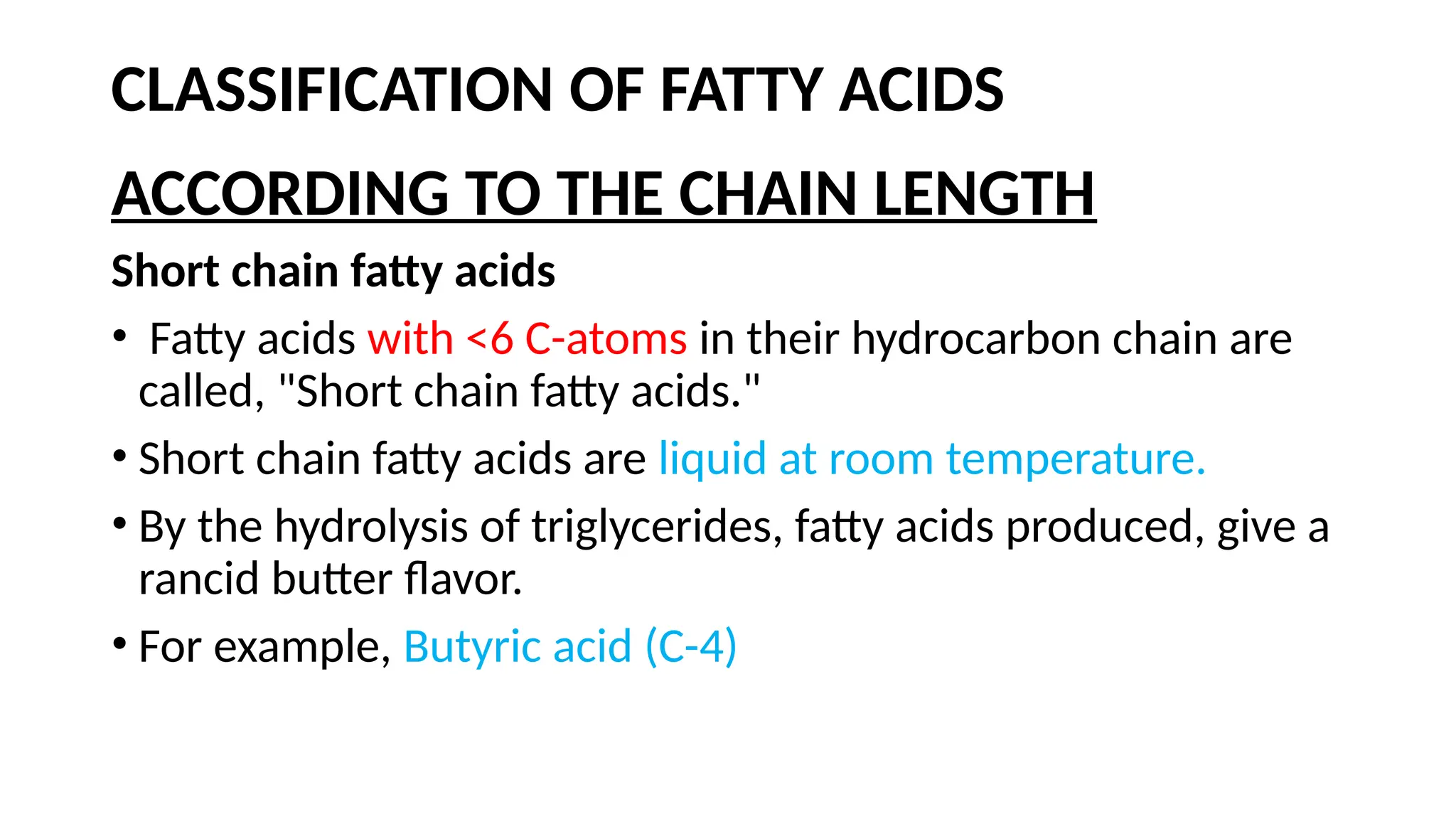 LIPIDS AND FATTY ACIDS - CLASSIFICATION, PROPERTYAND FUNCTIONS | PPTX