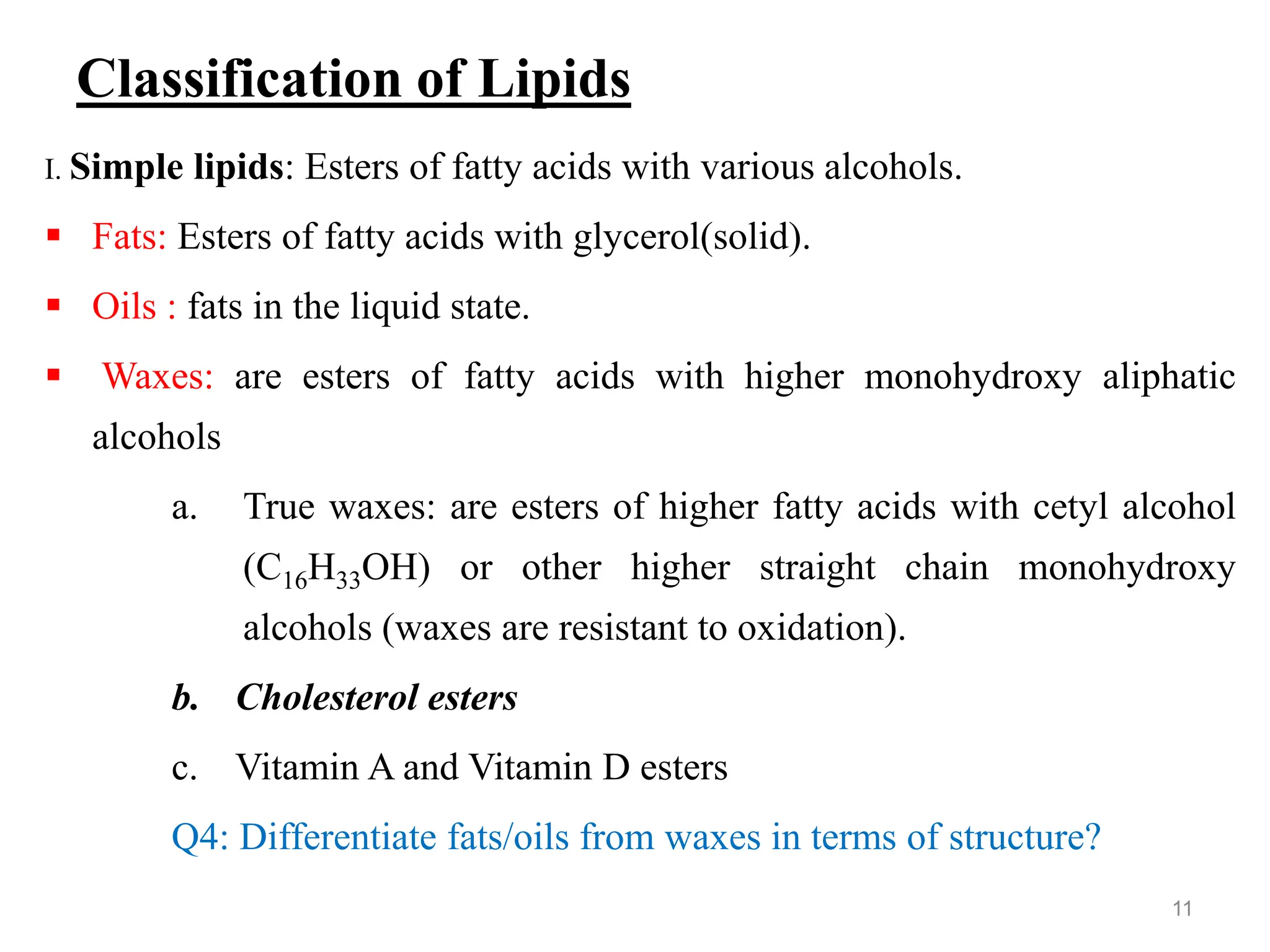 Lipids.pptx assignmenent biochemistry year one | PPTX