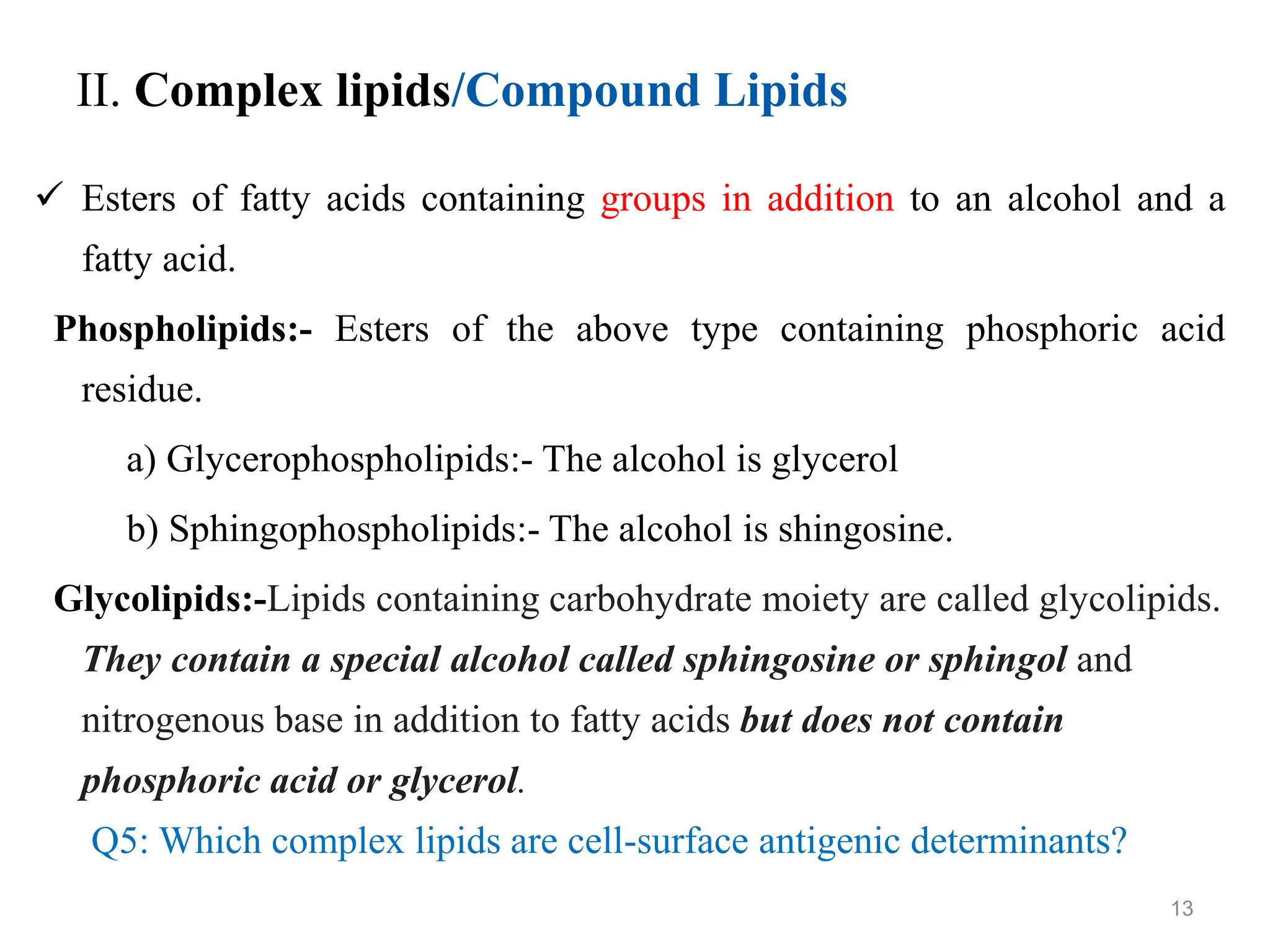 Lipids.pptx assignmenent biochemistry year one | PPTX