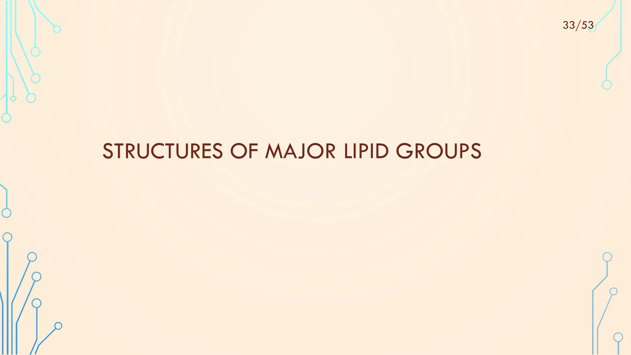 Lipids: types, structure and important functions. | PDF