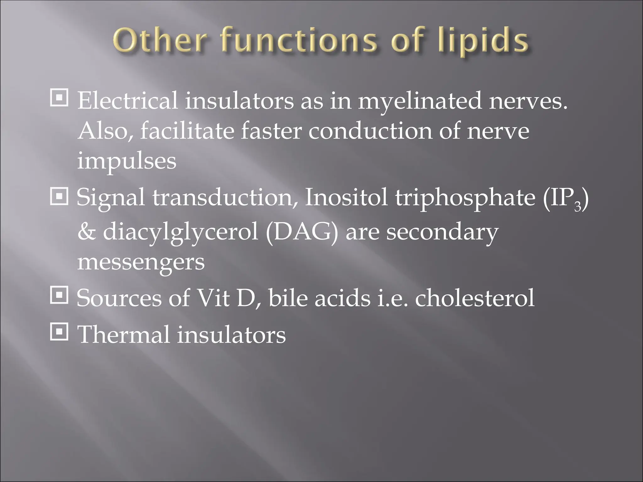 LIPIDS sources and their functional structure.ppt | Chemistry | Science