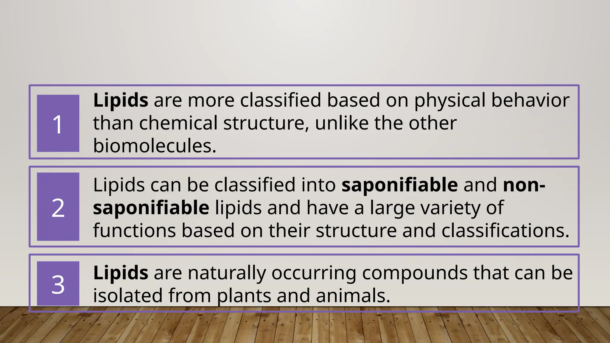 lipids.powerpoint presentation in science | PPTX