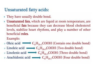 Biological Macromolecule - Lipids - Introduction | PPT