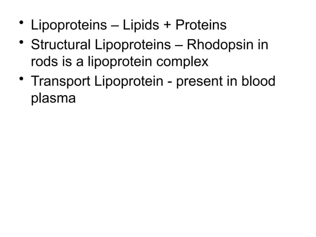 Biological Macromolecule - Lipids - Introduction | PPT