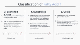 Lipids biochemistry basic terminologies stuff | PPTX