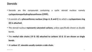 Lipids: Structure, Types, Functions & Metabolism | PPTX