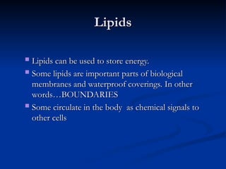Lessons in Biochemistry about Lipids.ppt