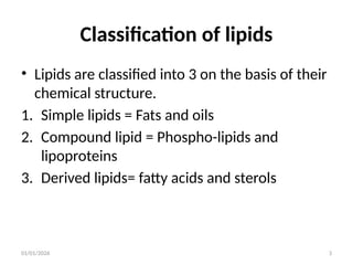 CHAPTER EIGHTEEN lipids, STRUCTURE .pptx