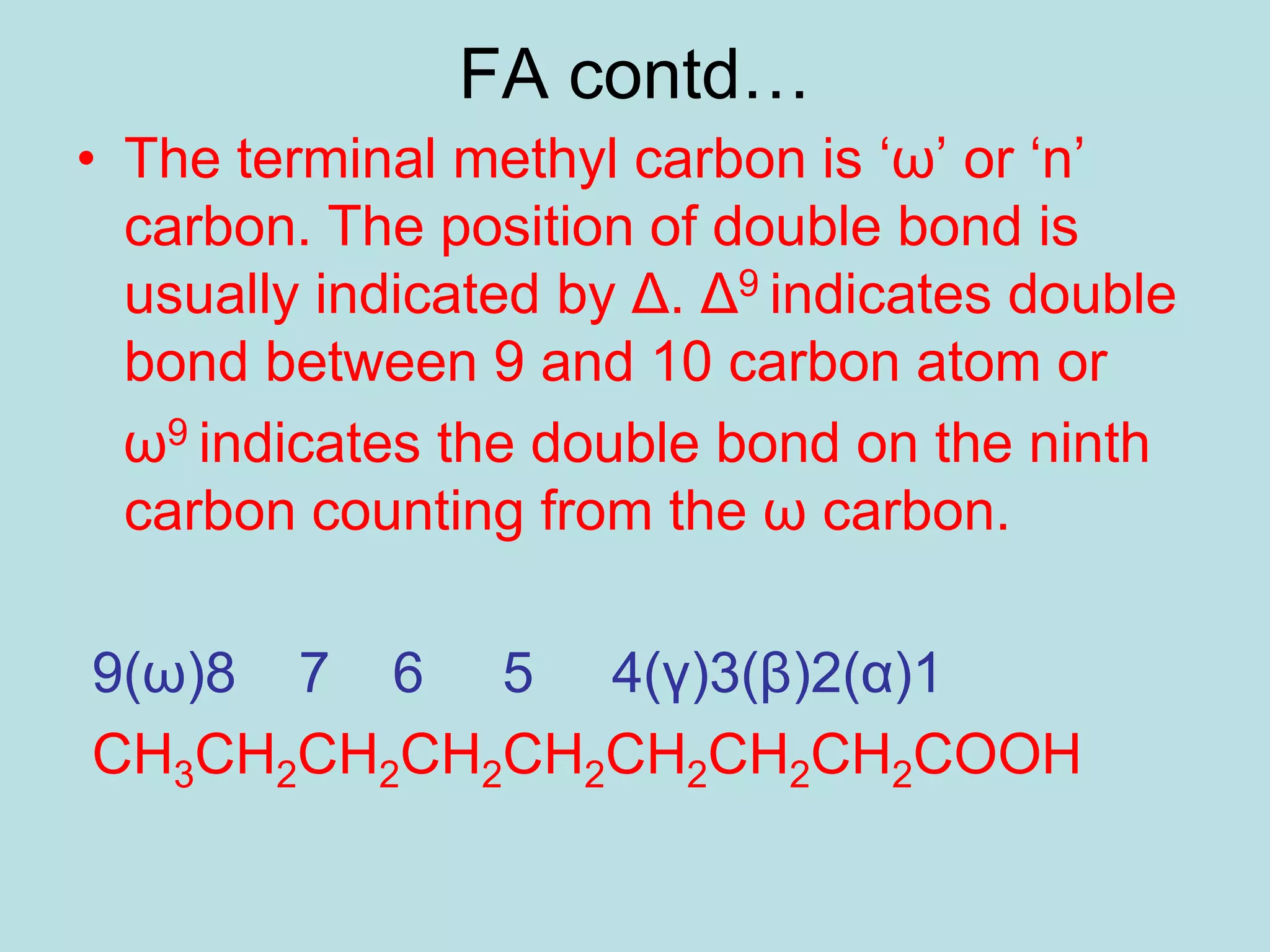 Lipids Chemistry Structure & Function (More Detailed) | PPT