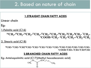 Lipids -composition | PDF