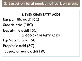 Lipids -composition | PDF