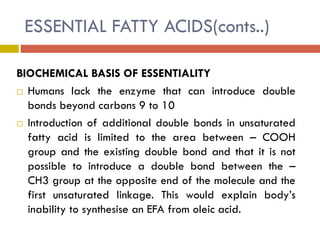 Lipids -composition | PPT