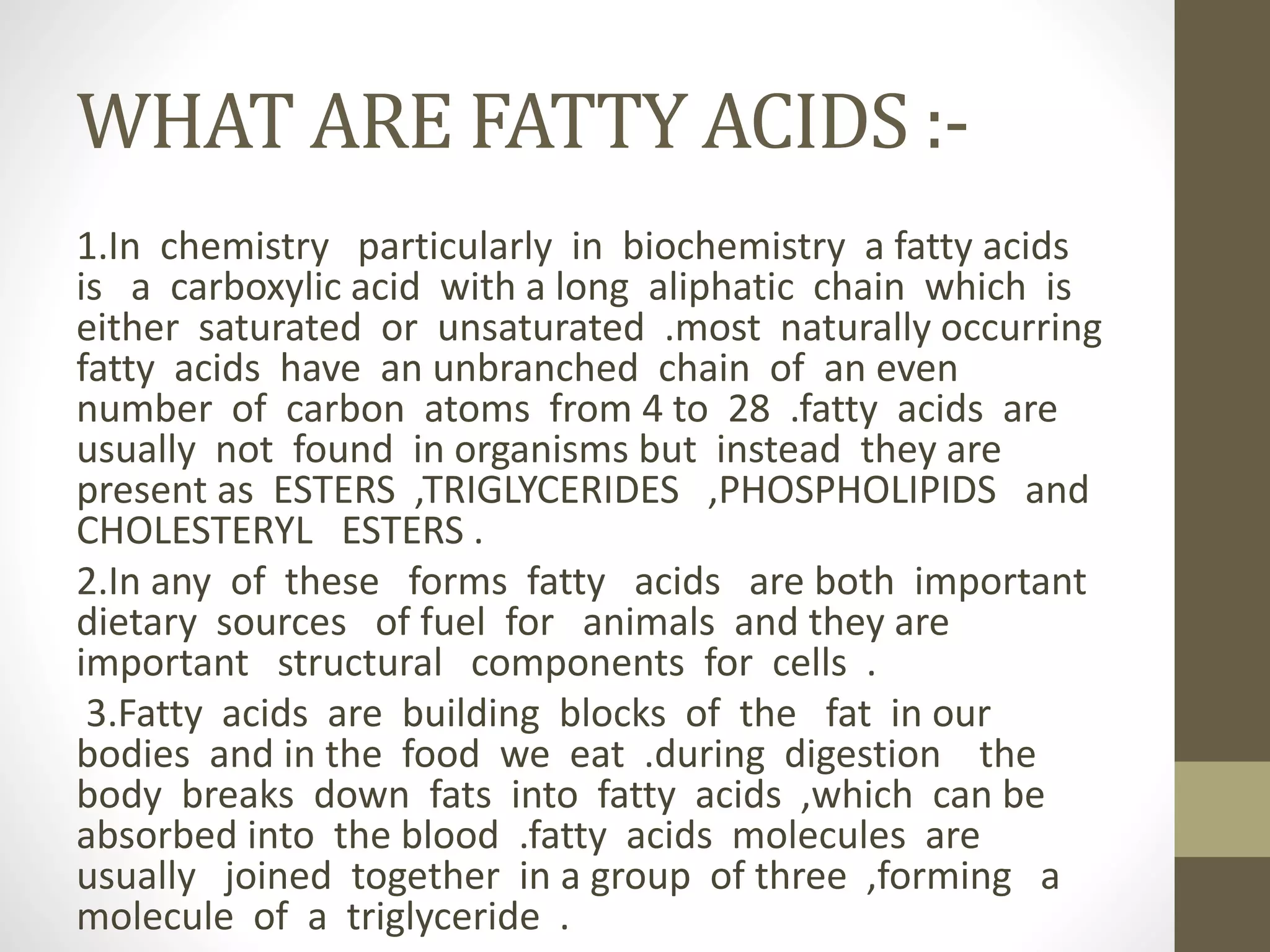 Lipids :Types, Structure, Omega-3 & 6 fatty acid importance of lipids ...