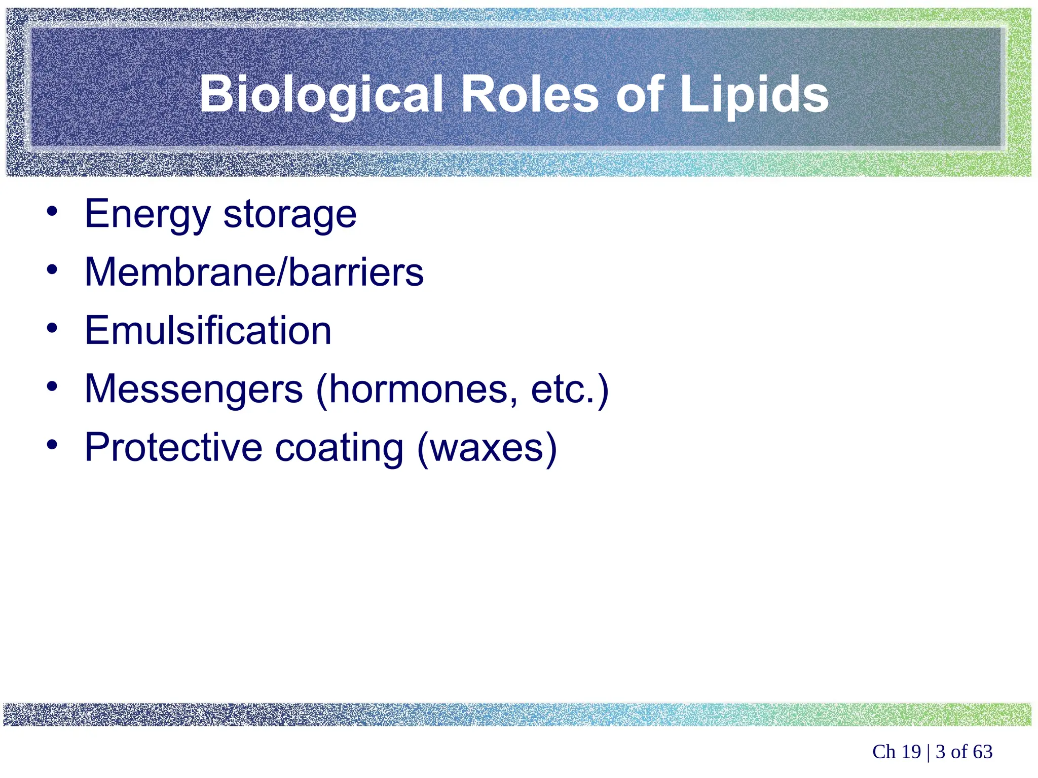 LIPIDS - Powerpoint (RECENT 2)Lipids and lipoproteins. Includes the ...