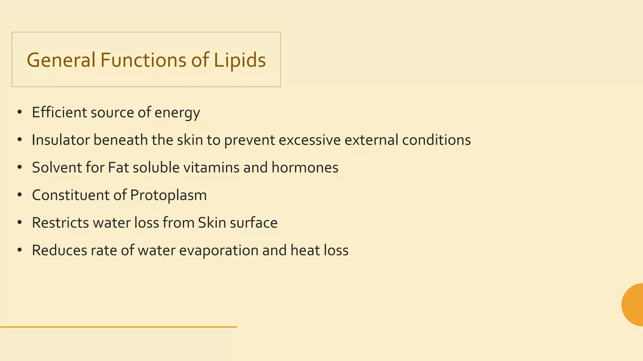 Lipids structure, classification, functions and properties | PPTX | Chemistry | Science