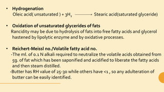 Lipids structure, classification, functions and properties | PPTX
