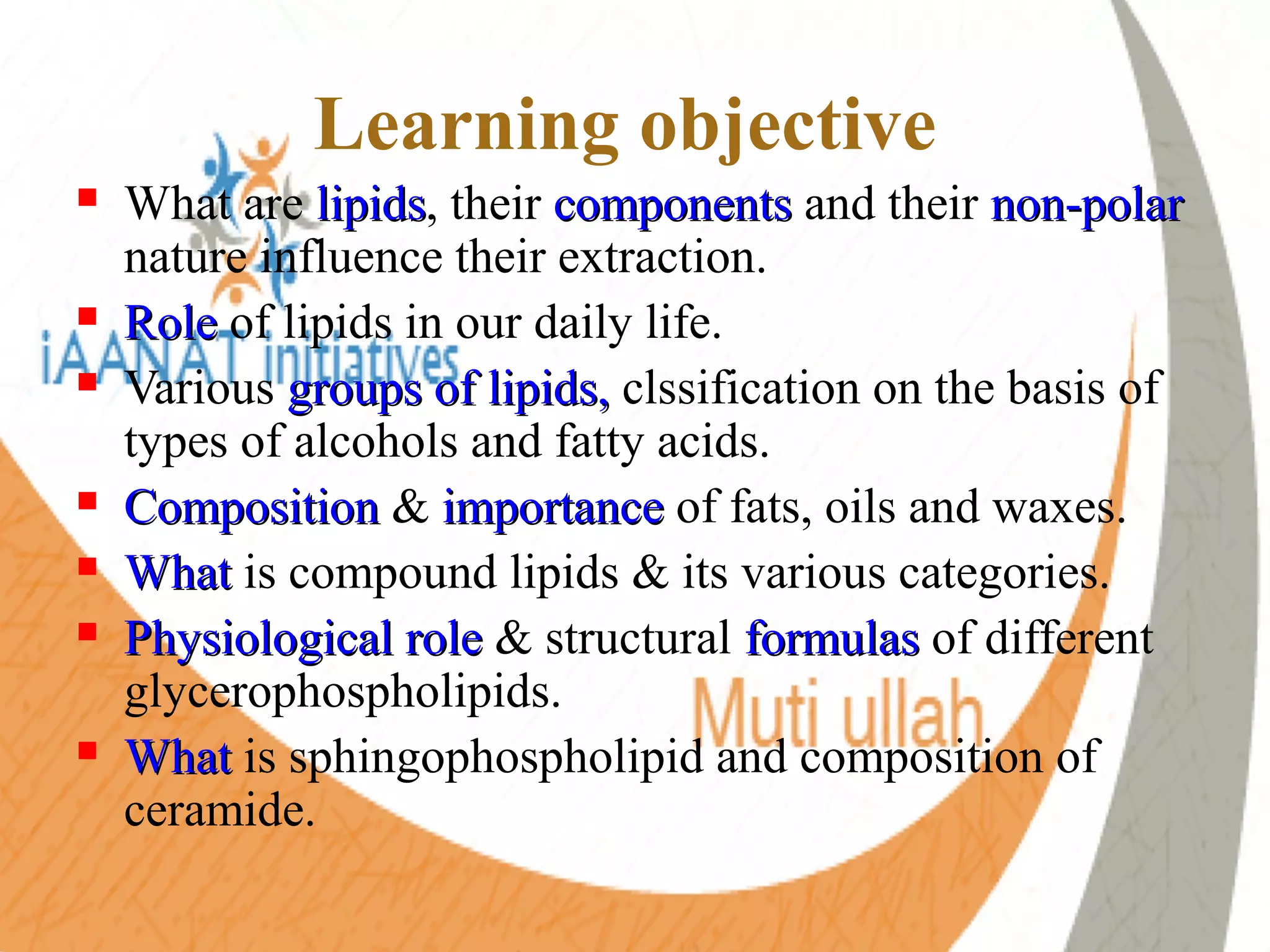 Lipids1 | PPT