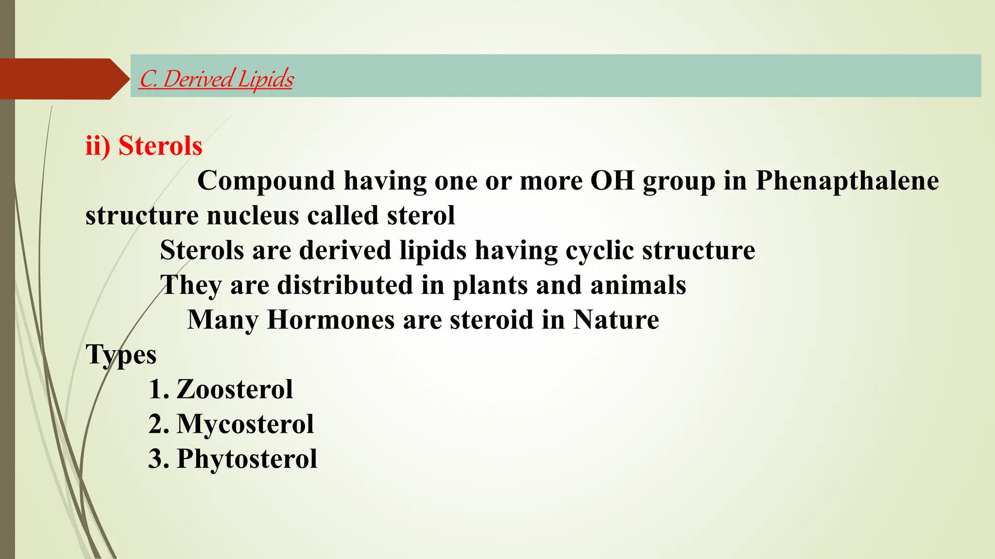 Introduction to lipids as biomolecules presented by Patil J. N. | PPTX