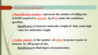 Introduction to lipids as biomolecules presented by Patil J. N. | PPTX