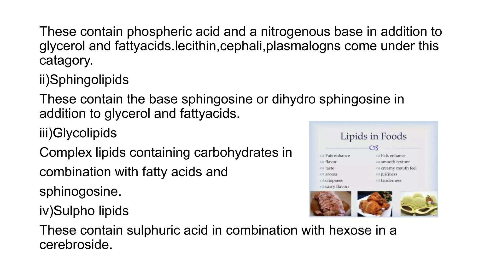 Lipids and fats | PPTX
